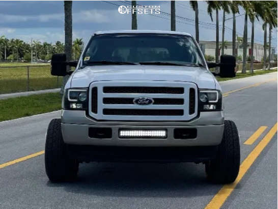 2005 Ford Excursion with 24x14 -90 American Force Morph and 305/35R24 ...