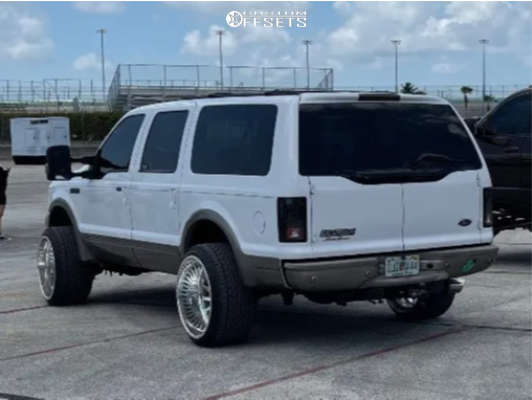 2005 Ford Excursion with 24x14 -90 American Force Morph and 305/35R24 ...
