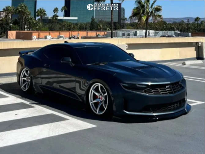 2022 Chevrolet Camaro with 19x10.5 22 Kansei Tandem and 265/30R19 ...