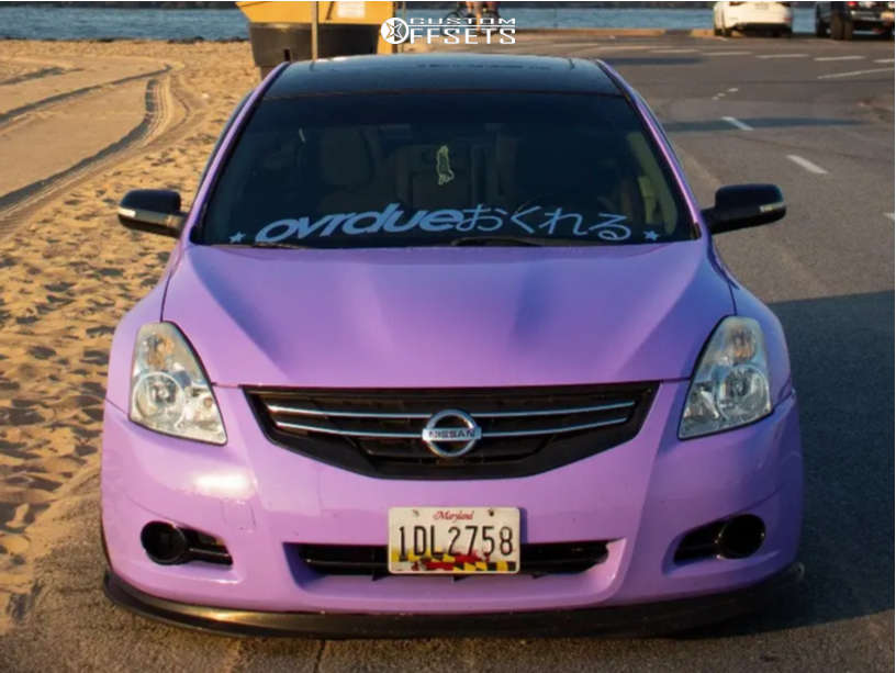 2010 Nissan Altima with 19x9.5 22 Heritage Hokkaido Directional and 225 ...