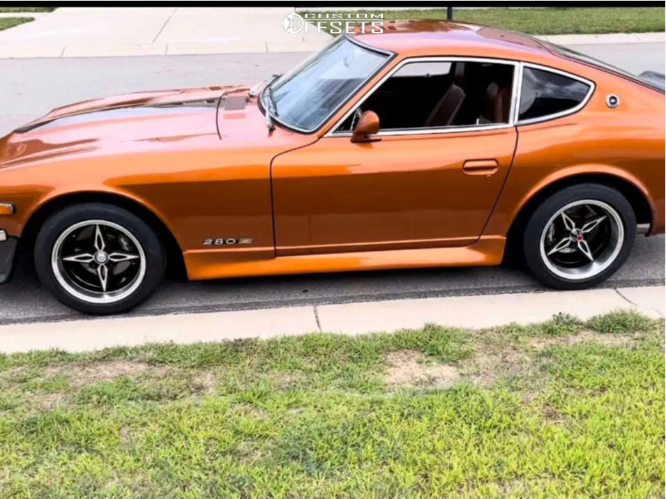 1976 Nissan 280Z with 15x8 10 Riverge Four Star and 205/50R15 Falken ...
