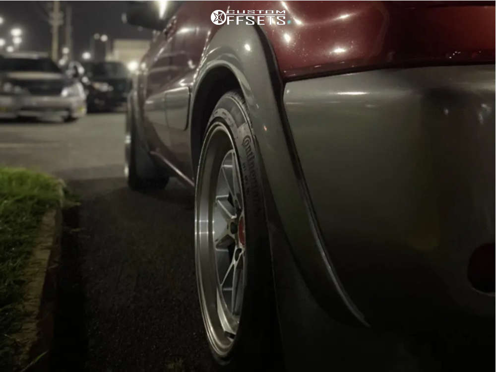 2004 Toyota RAV4 with 18x9.5 30 Aodhan Ds08 and 235/45R18 Continental ...