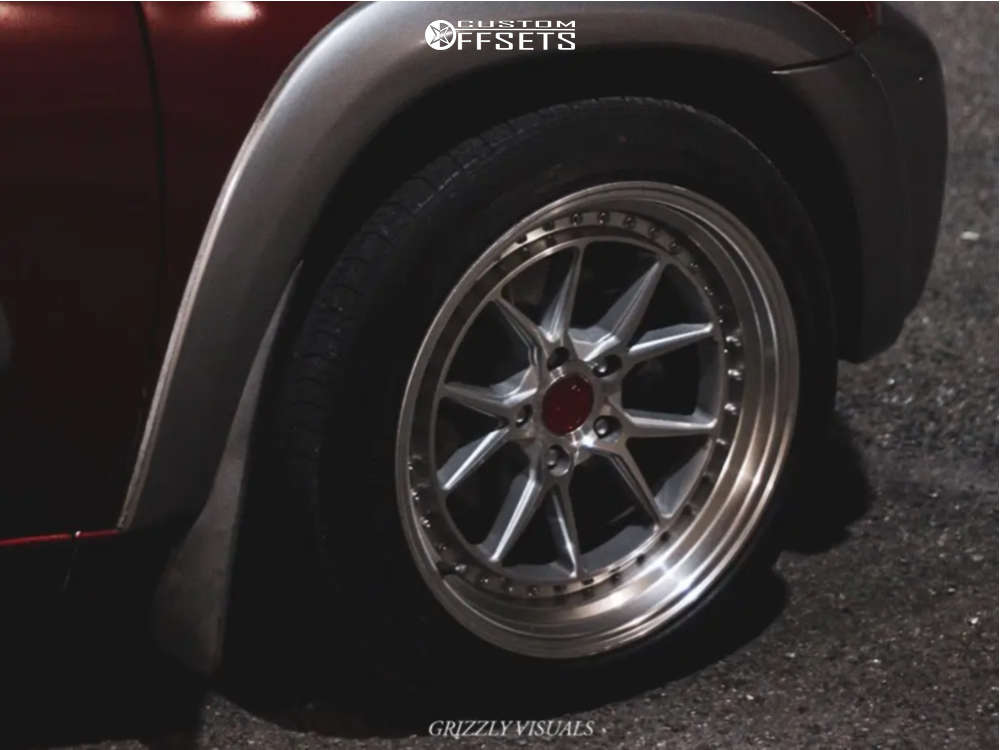 2004 Toyota RAV4 with 18x9.5 30 Aodhan Ds08 and 235/45R18 Continental ...