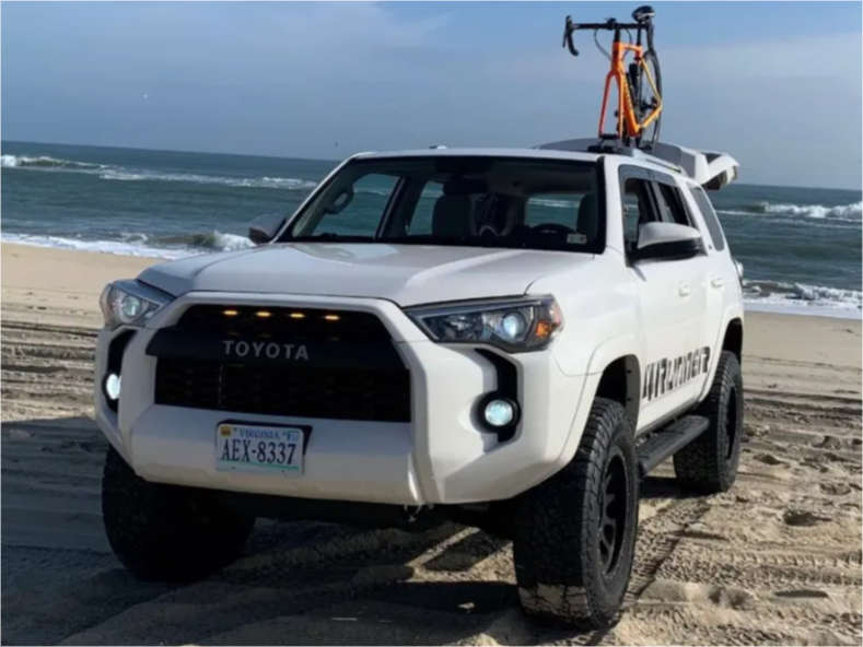 2016 Toyota 4Runner with 17x8.5 0 Method Mr305 and 285/70R17 Falken ...