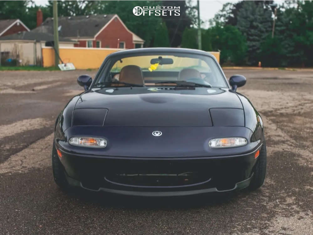 1996 Mazda Miata with 15x8 20 MST Mt16 and 195/50R15 Toyo Tires Extensa ...