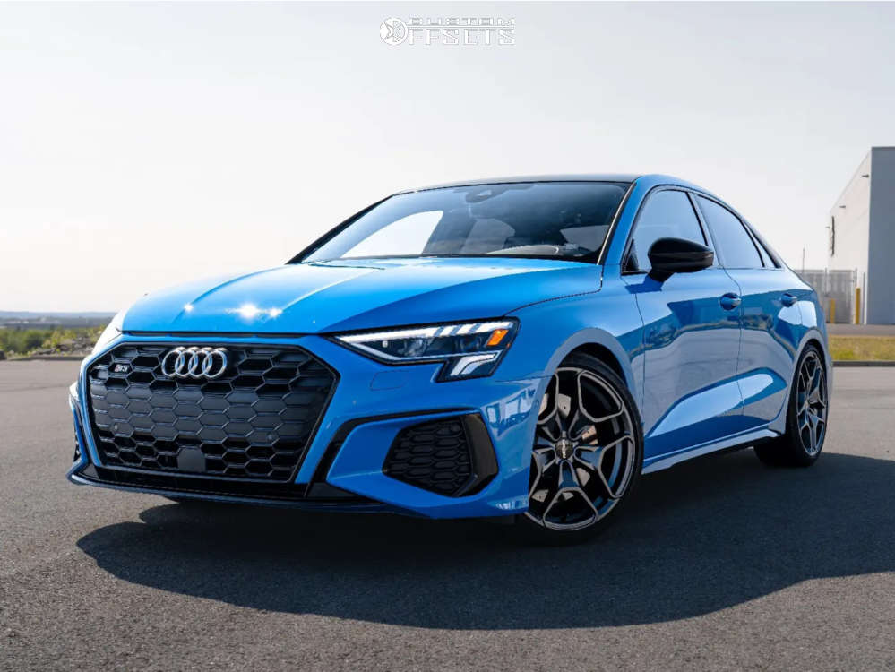 2022 Audi S3 with 19x8.5 45 Rotiform Hur and 235/35R19 Continental ...