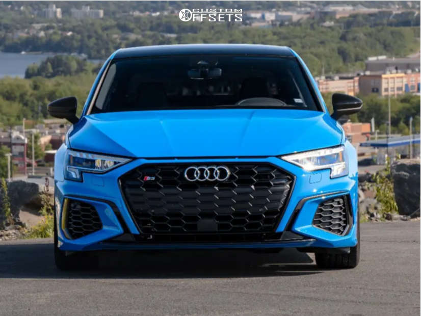 2022 Audi S3 with 19x8.5 45 Rotiform Hur and 235/35R19 Continental ...
