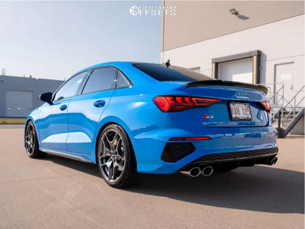 2022 Audi S3 with 19x8.5 45 Rotiform Hur and 235/35R19 Continental ...