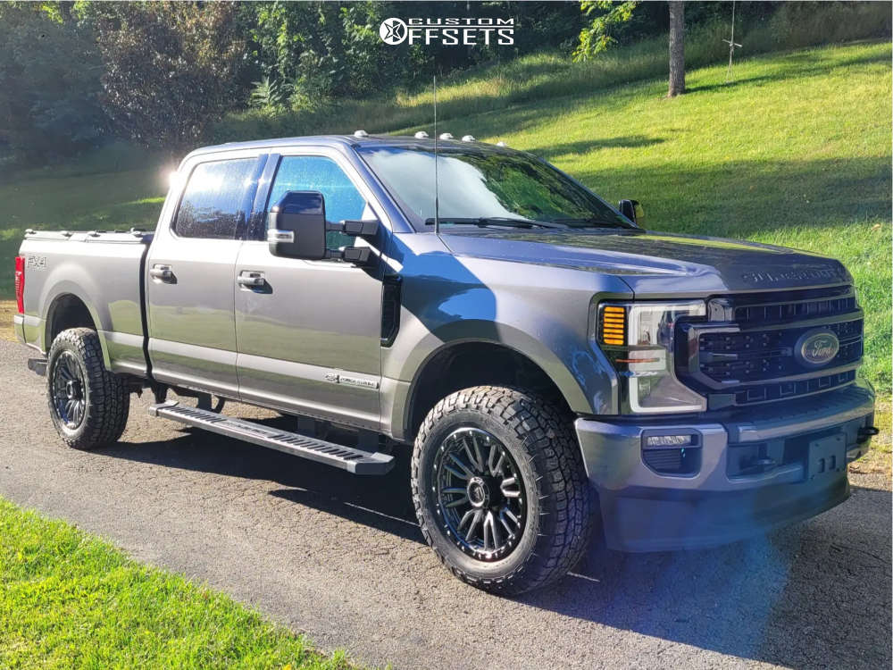2022 Ford F-250 Super Duty with 20x9 1 Fuel Rebel 8 and 275/65R20 ...