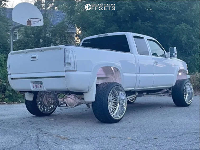 2006 Chevrolet Silverado 1500 with 24x14 -90 American Force Vantage Cc ...