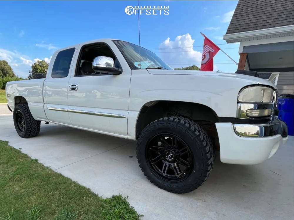 2003 GMC Sierra 1500 with 20x10 -12 Motiv Offroad Millenium and 33/12 ...