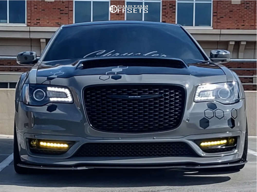 2017 Chrysler 300 With 20x9 18 Niche Vosso And 275 40r20 Firestone