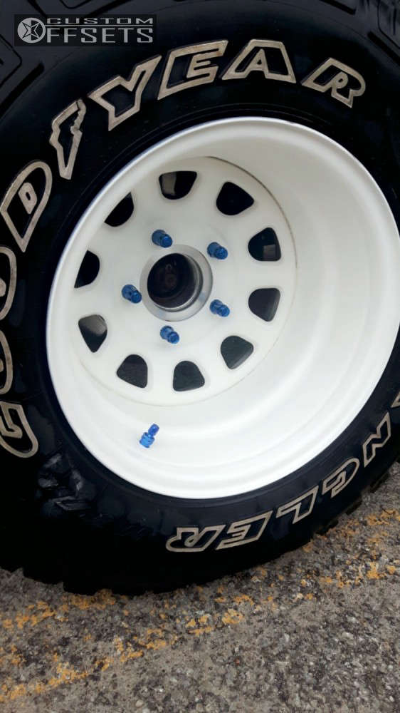 2004 Dodge Dakota with 15x12 -90 Bart Wheels D Window and 31/10.5R15 ...