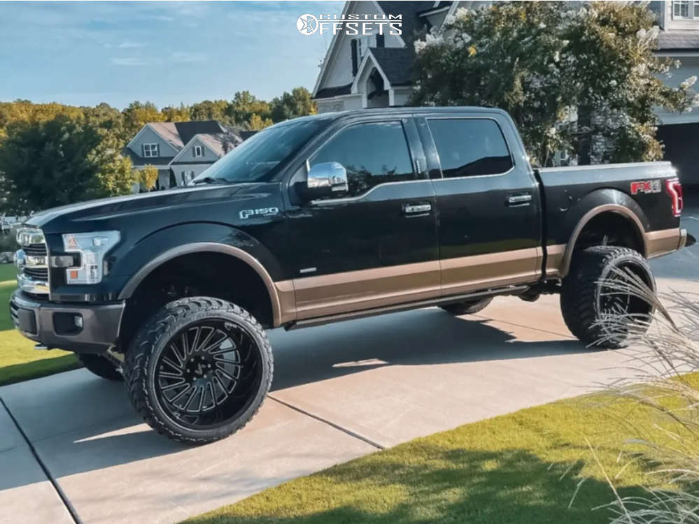 2015 Ford F-150 with 24x14 -81 ARKON OFF-ROAD Caesar and 35/13.5R24 AMP ...