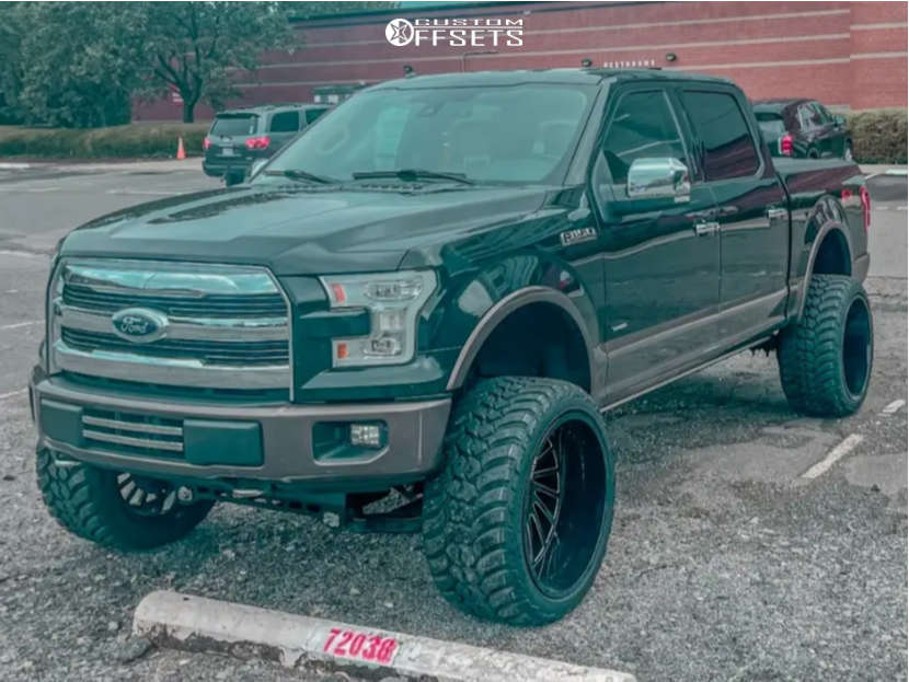 2015 Ford F-150 with 24x14 -81 ARKON OFF-ROAD Caesar and 35/13.5R24 AMP ...
