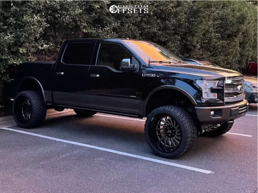 2015 Ford F-150 with 24x14 -81 ARKON OFF-ROAD Caesar and 35/13.5R24 AMP ...