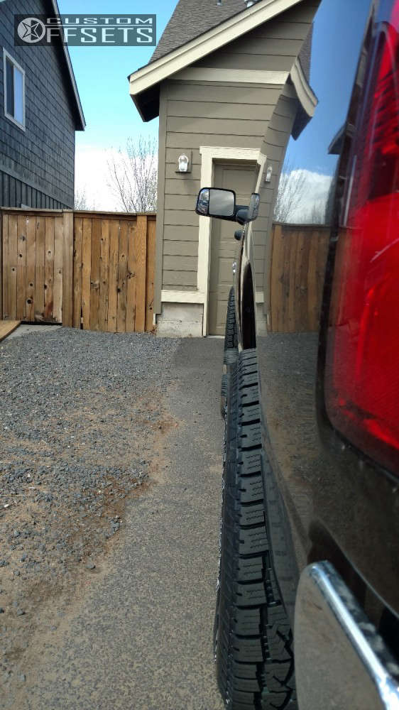 2015 Ram 1500 with 18x9 1 Fuel Anza and 285/65R18 Back Country A/T and ...