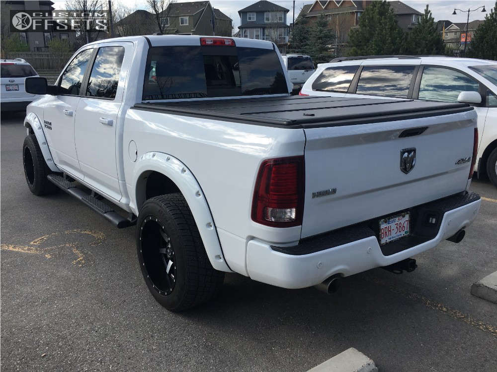 2014 Ram 1500 with 20x12 -44 Fuel 537 and 305/50R20 Cooper Discoverer ...