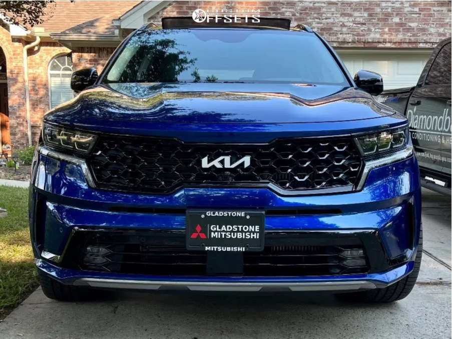 2022 Kia Sorento with 22x9 38 Niche Misano and 265/35R22 Michelin Pilot ...