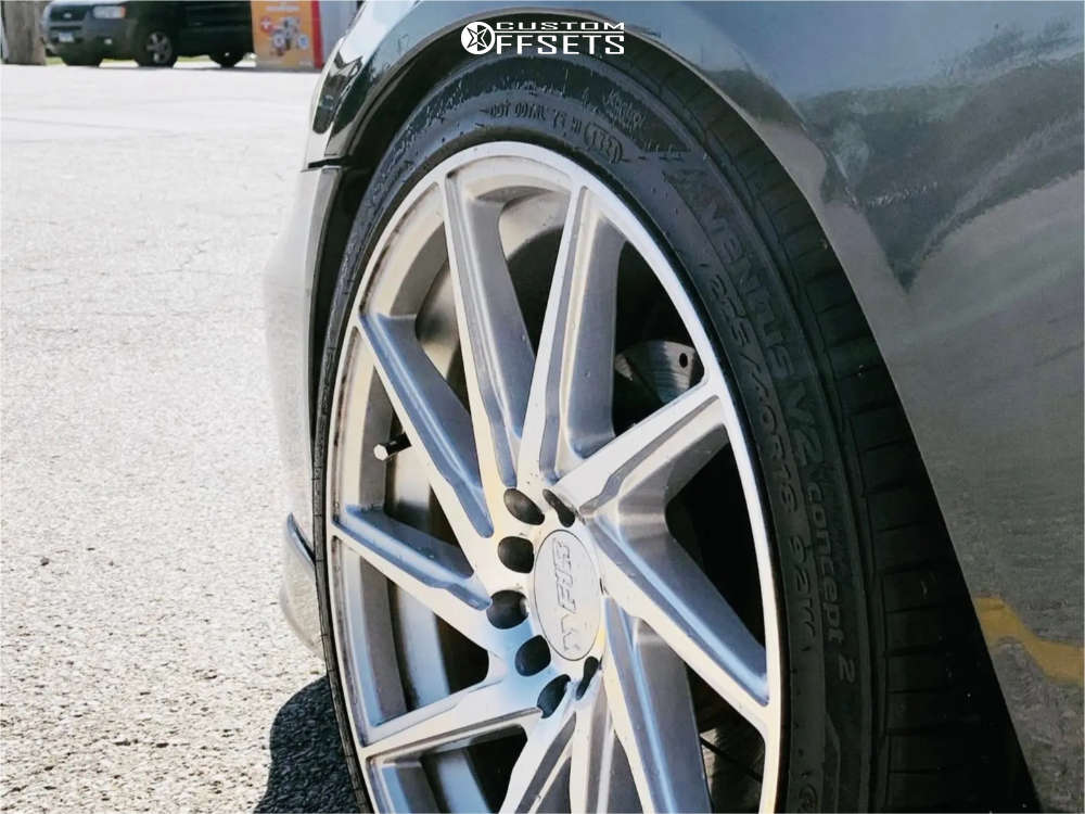 1999 Honda Accord with 18x8.5 38 F1R F29 and 225/40R18 Hankook Ventus ...