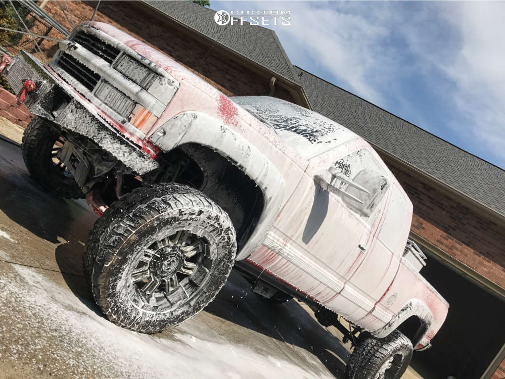 1994 Chevrolet K1500 with 20x10 -24 Anthem Off-Road Enforcer and 35/12 ...