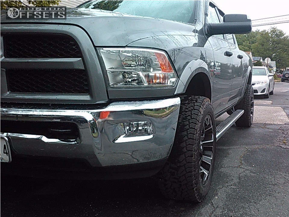 2013 Ram 2500 with 20x10 -18 Fuel Assault and 305/55R20 Hankook Dynapro ...