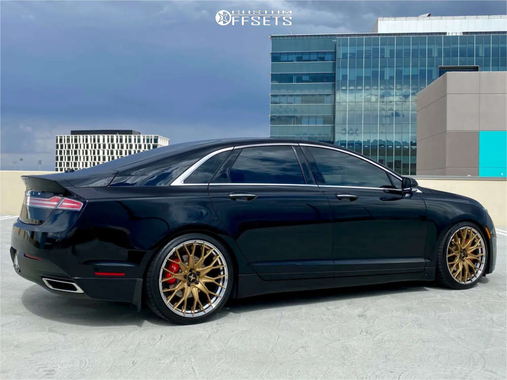 2016 Lincoln MKZ with 20x9.5 48 SimboloX Design Milan and 255/35R20 ...