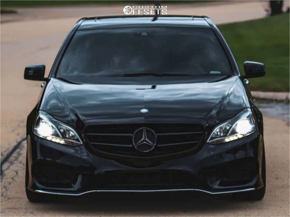 2014 Mercedes-Benz E350 with 19x8.5 42 TSW Mechanica and 235/40R19 ...