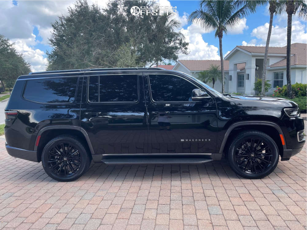 2022 Jeep Grand Wagoneer with 22x9.5 30 Asanti ABL-30 and 285/45R22 ...