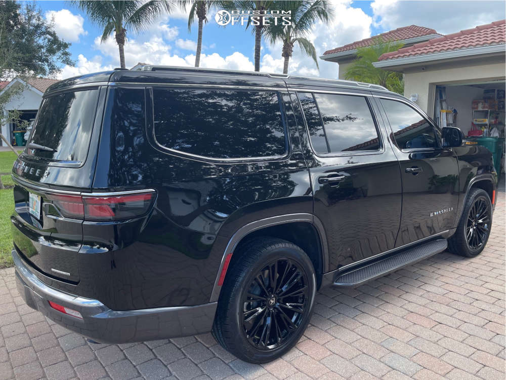 2022 Jeep Grand Wagoneer with 22x9.5 30 Asanti ABL-30 and 285/45R22 ...