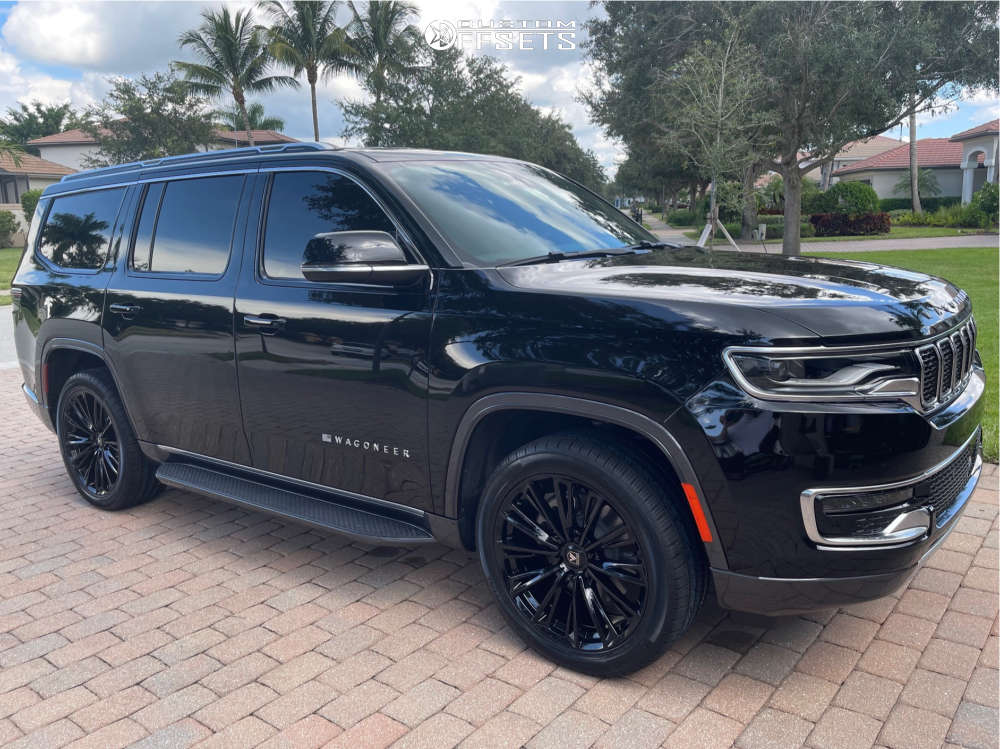 2022 Jeep Grand Wagoneer with 22x9.5 30 Asanti ABL-30 and 285/45R22 ...