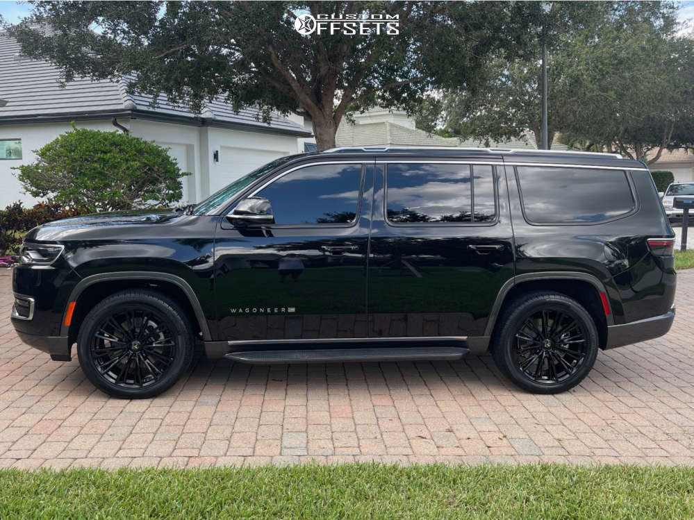 2022 Jeep Grand Wagoneer with 22x9.5 30 Asanti ABL-30 and 285/45R22 ...