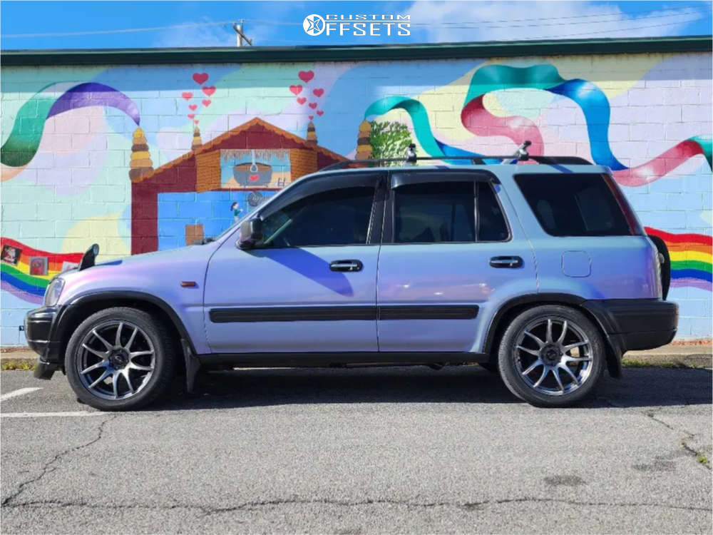 1997 Honda CR-V with 17x8 35 Vors Tr4 and 245/45R17 Ironman Imove Gen 2 ...