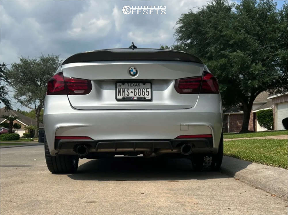 2015 BMW 328i with 19x8.5 35 Apex Arc-8 and 245/30R19 Michelin Pilot ...