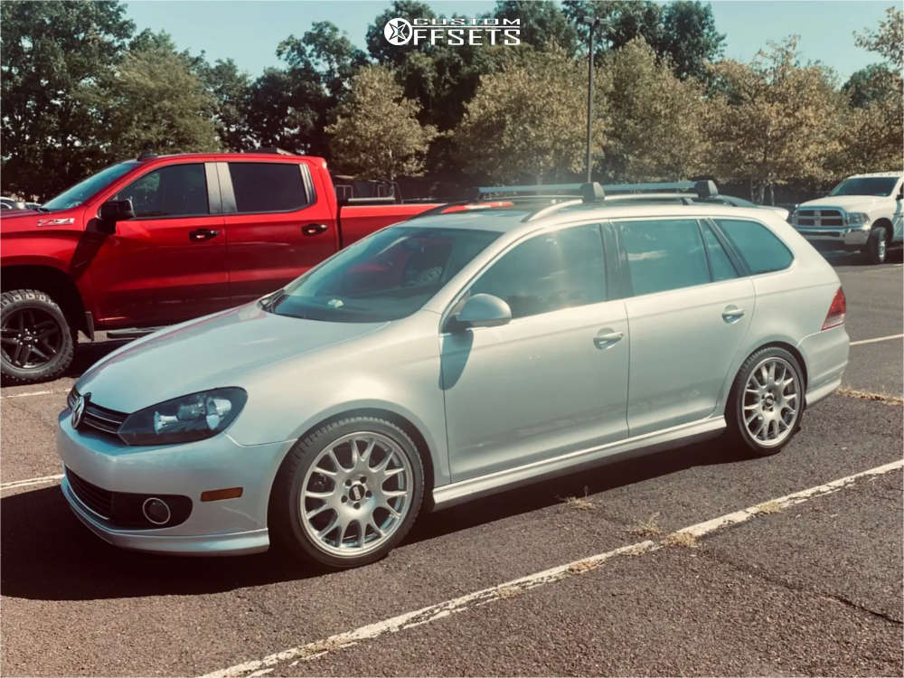 2014 Volkswagen Jetta with 18x8 45 BBS Co and 225/40R18 Vredestein ...