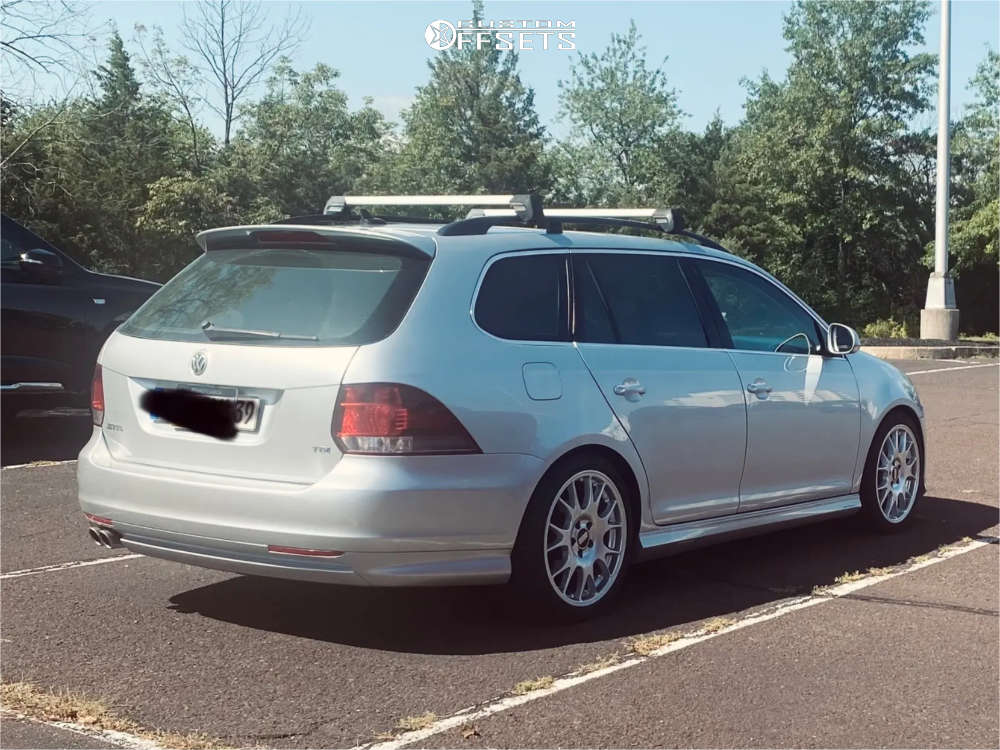 2014 Volkswagen Jetta with 18x8 45 BBS Co and 225/40R18 Vredestein ...