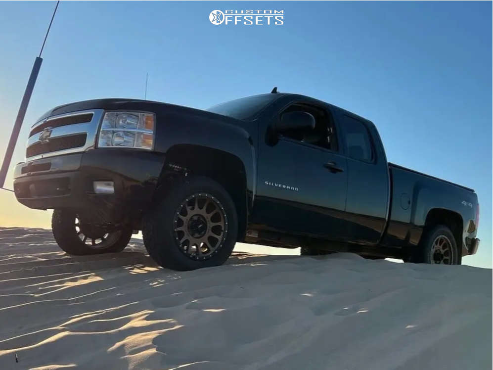 2011 Chevrolet Silverado 1500 with 20x9 18 Method 305 NV and 275/55R20 ...