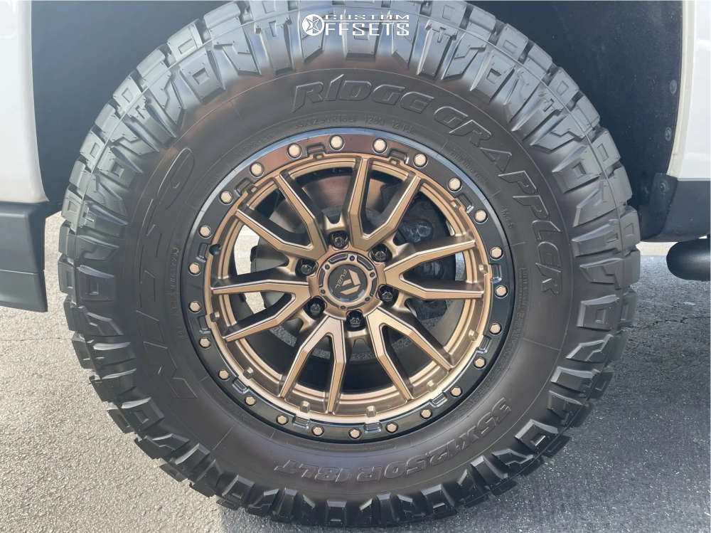 2018 Chevrolet Silverado 1500 with 18x9 1 Fuel Rebel and 35/12.5R18 Nitto Ridge Grappler and ...