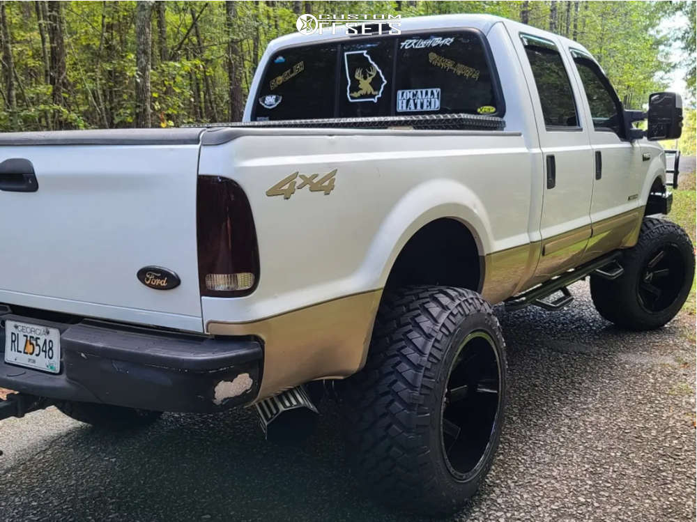 2001 Ford F-250 Super Duty with 22x14 -81 ARKON OFF-ROAD Lincoln and 37 ...