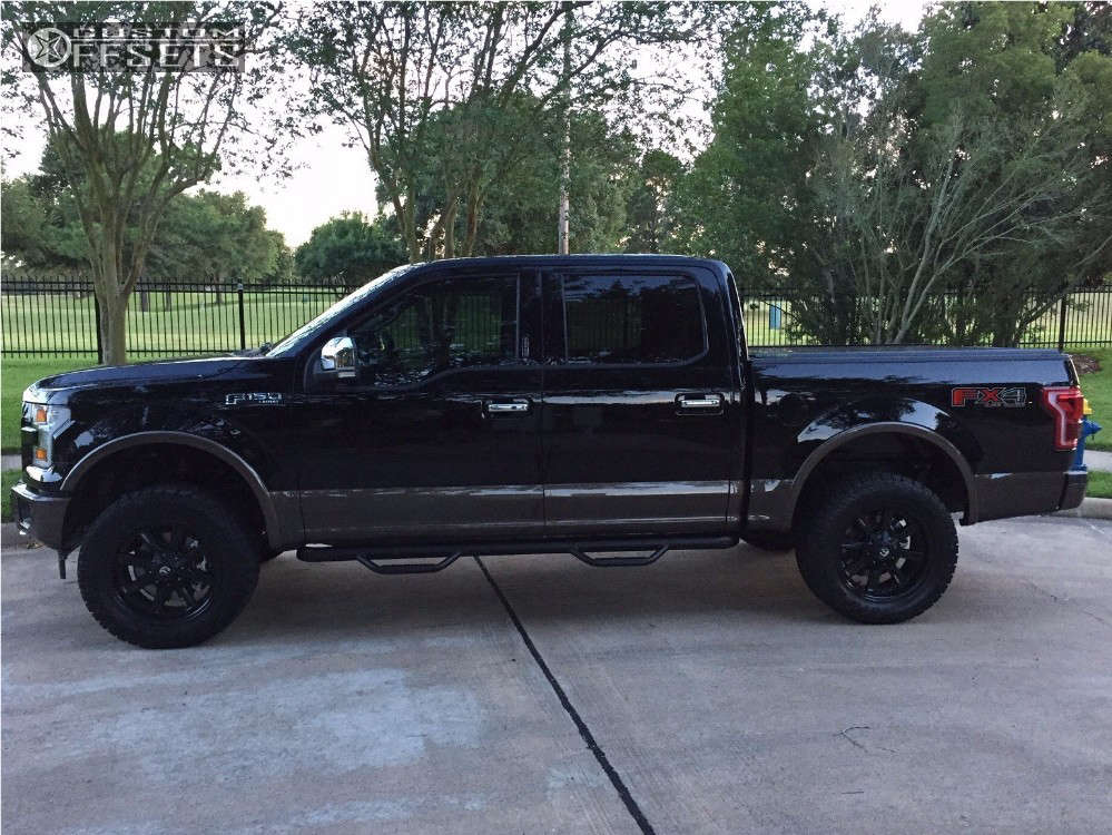 2017 Ford F-150 with 20x9 1 Fuel Hydro and 295/50R20 Toyo Tires Open ...