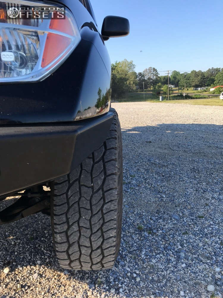 2008 Nissan Frontier with 16x8 -12 Pro Comp Series 89 and 285/75R16 ...