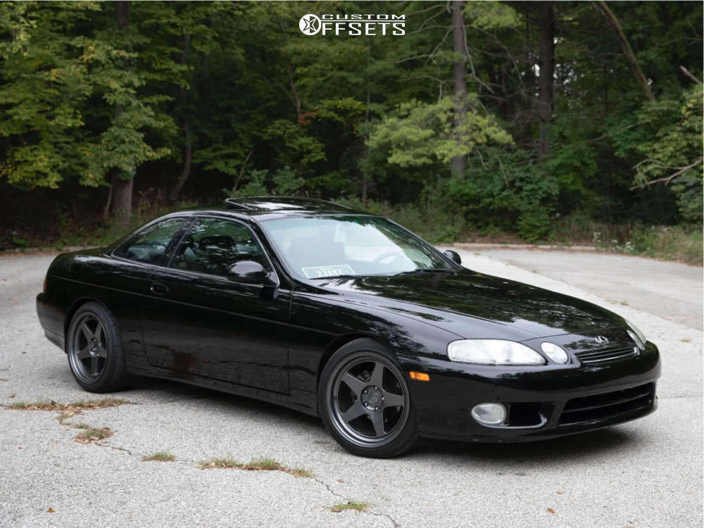 1997 Lexus SC300 with 18x9 12 Kansei Knp and 235/40R18 Firestone ...