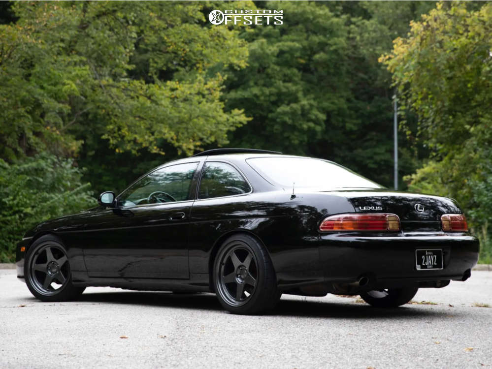 1997 Lexus SC300 with 18x9 12 Kansei Knp and 235/40R18 Firestone ...
