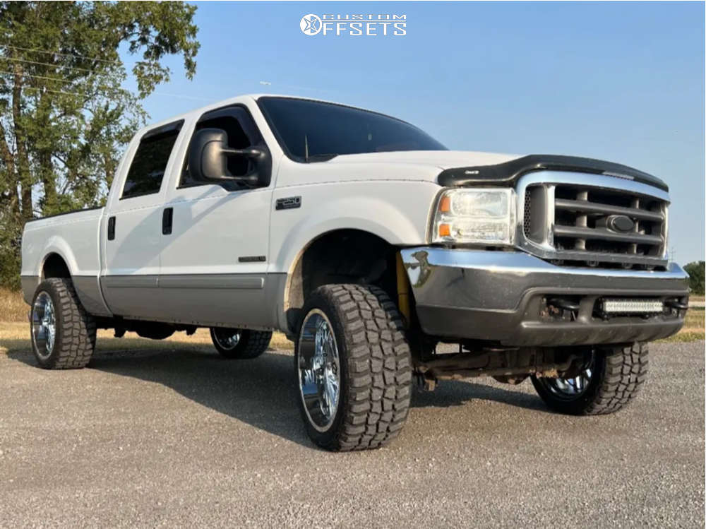 2003 Ford F-250 Super Duty with 22x12 -44 TIS 544C and 33/12.5R22 ...