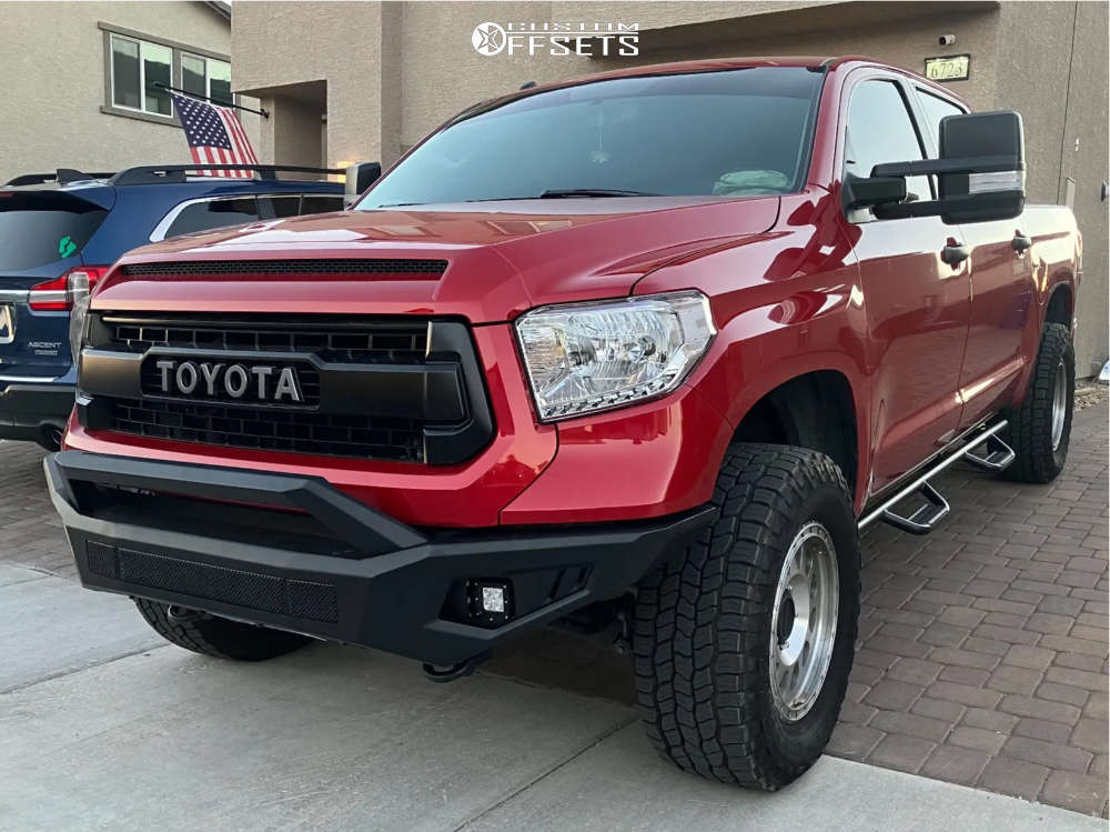 2017 Toyota Tundra with 18x9 18 Method Mr315 and 305/65R18 Cooper ...