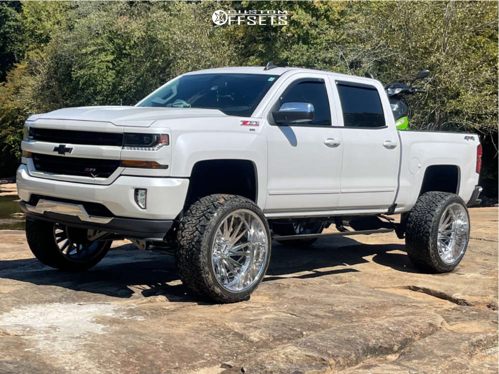 2018 Chevrolet Silverado 1500 with 26x14 -72 Tuff T2a and 37/13.5R26 ...