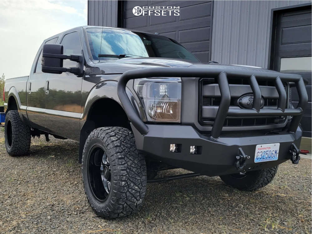 2016 Ford F-250 Super Duty with 20x10 -25 BMF Payback and 35/12.5R20 ...