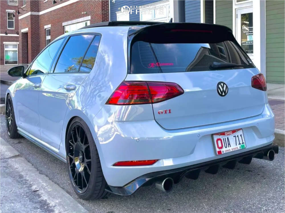 2018 Volkswagen GTI with 19x8.5 45 Rotiform Tuf-r and 235/35R19 ...