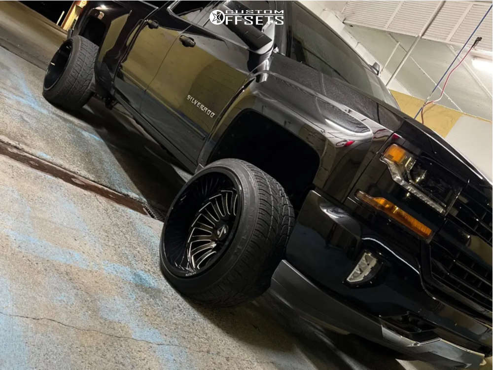 2018 Chevrolet Silverado 1500 with 22x14 -81 ARKON OFF-ROAD Alexander ...