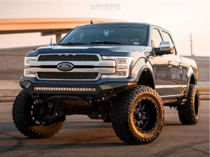 2018 Ford F-150 with 20x12 -43 Fuel Vandal and 38/13.5R20 Toyo Tires ...